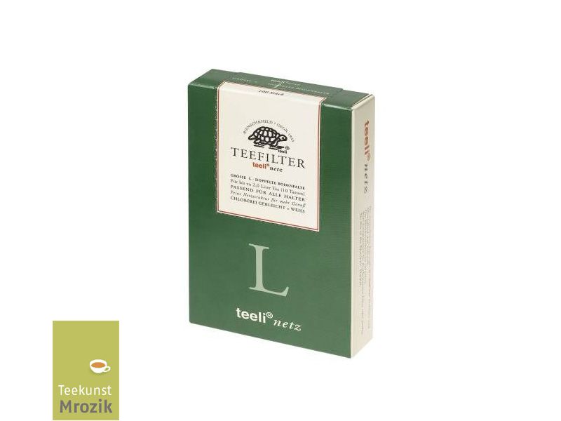 Teebeutel Teefilter selber befüllen - Teekunst Mrozik